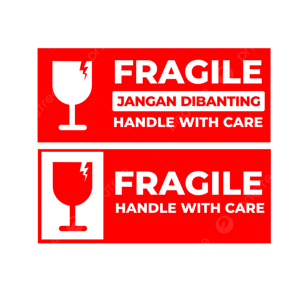 Jual Stiker Label Pengaman Fragile Unboxing | Shopee Indonesia