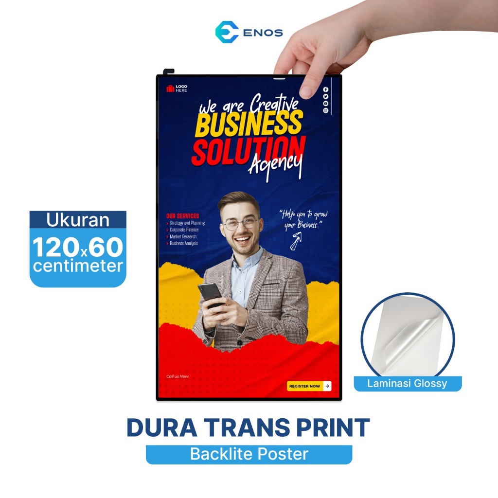 Jual CUSTOM POSTER BACKLITE DURA TRANS PRINT UV 120x60 - CETAK ...