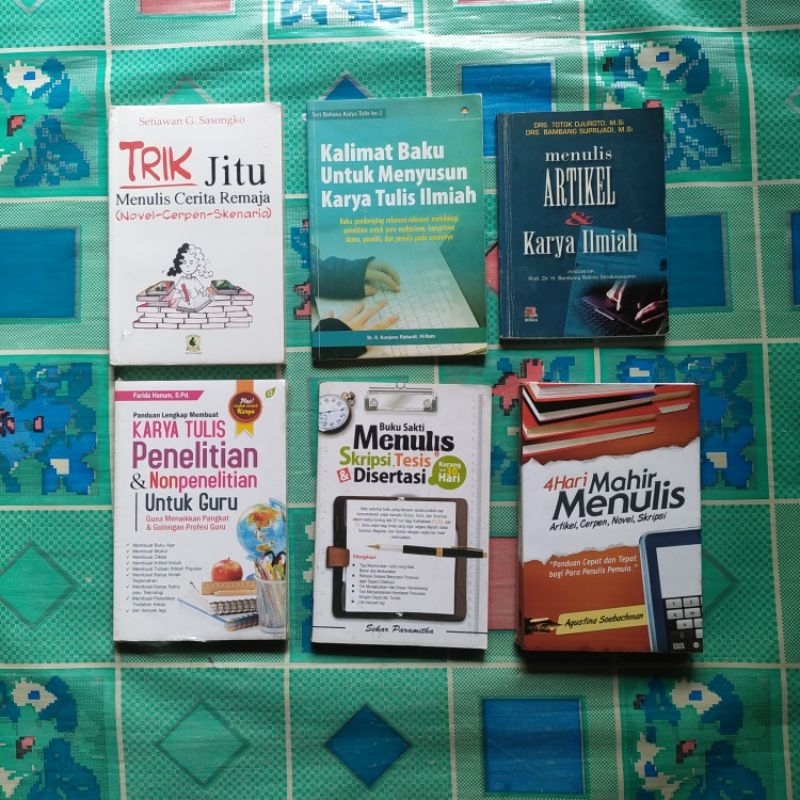 Jual Buku Karya Tulis Ilmiah, TRIK Jitu - Skenario, Kalimat Baku 'u ...