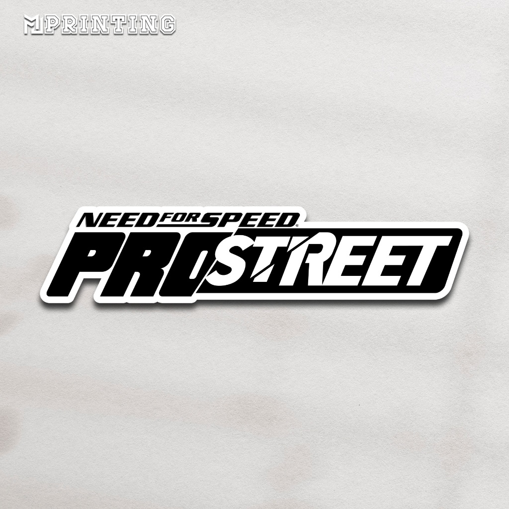 Jual stiker prostreet motor 11 cm vinyl anti air sticker prostreet ...
