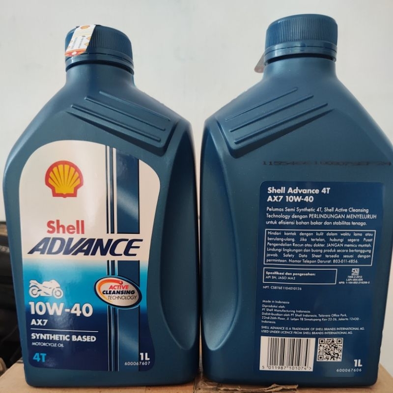 Jual Oli Shell AX7 1L 10W-40 1 botol | Shopee Indonesia