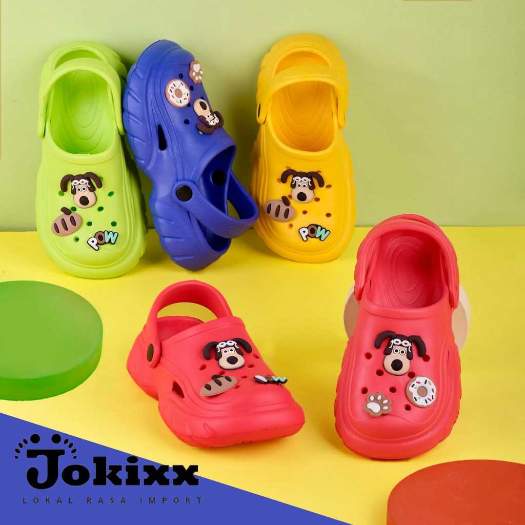 Jual Jokixx Sandal Anak Cewek Bakpao EVA Ban Hiasan Pop Mart B*tzer ...