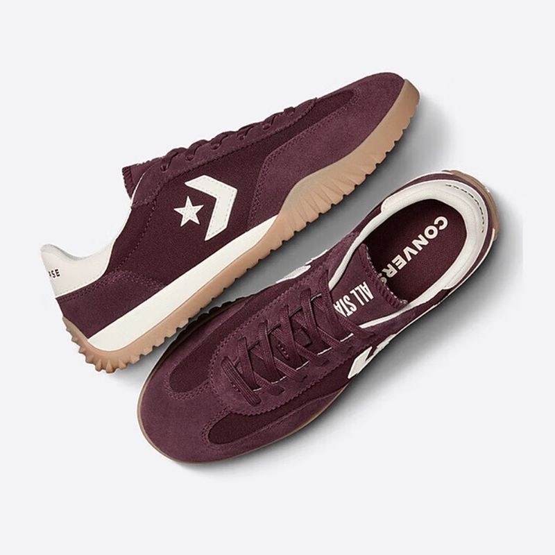 Jual Sepatu Sneakers Converse Run Star Trainer - Maroon Original 100% ...