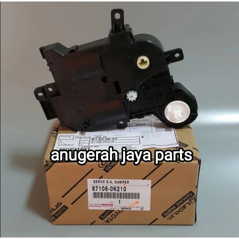 Jual Servo Damper AC Innova Reborn - All New Fortuner Original | Shopee ...