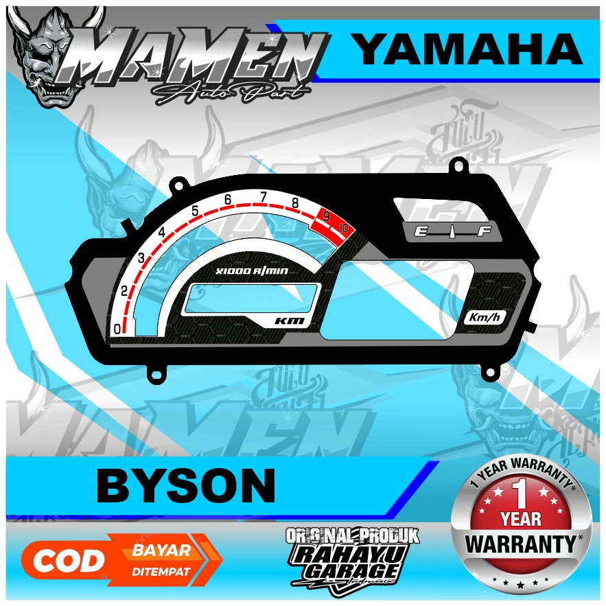 Jual PAPAN SPEEDOMETER CUSTOM YAMAHA BYSON | Shopee Indonesia