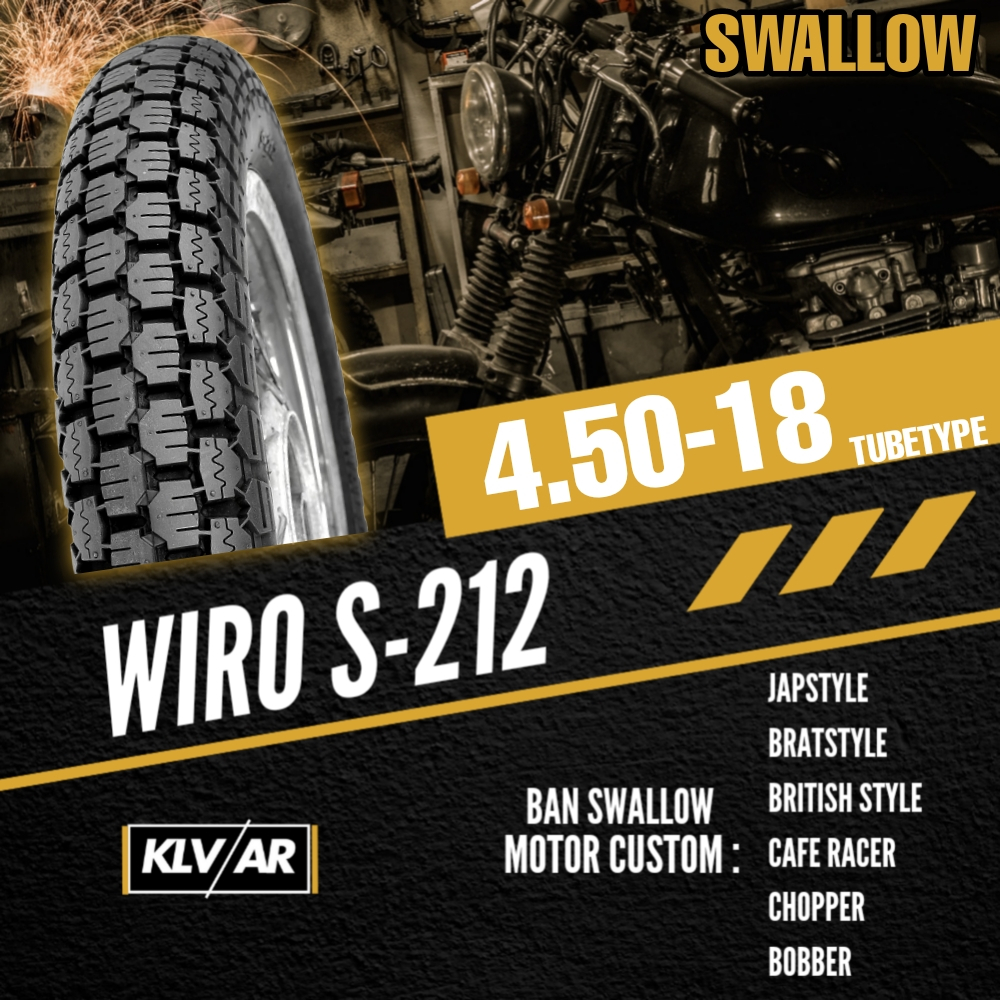 Jual Ban Swallow Wiro S-212 Classic Ban Wiro Klasik Ring 17 18 Ukuran 4 ...