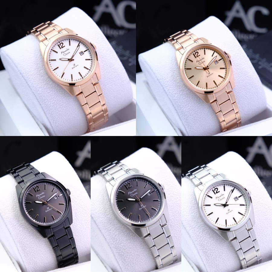 Jual Jam Tangan Wanita Alexandre Christie AC 1012 AC1012 Series Terbaru ...