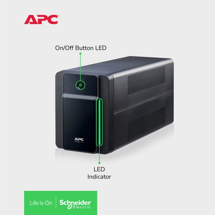 Jual UPS 900VA | APC BVX900LI-MS | 480WATT | Ideal untuk PC, Server ...