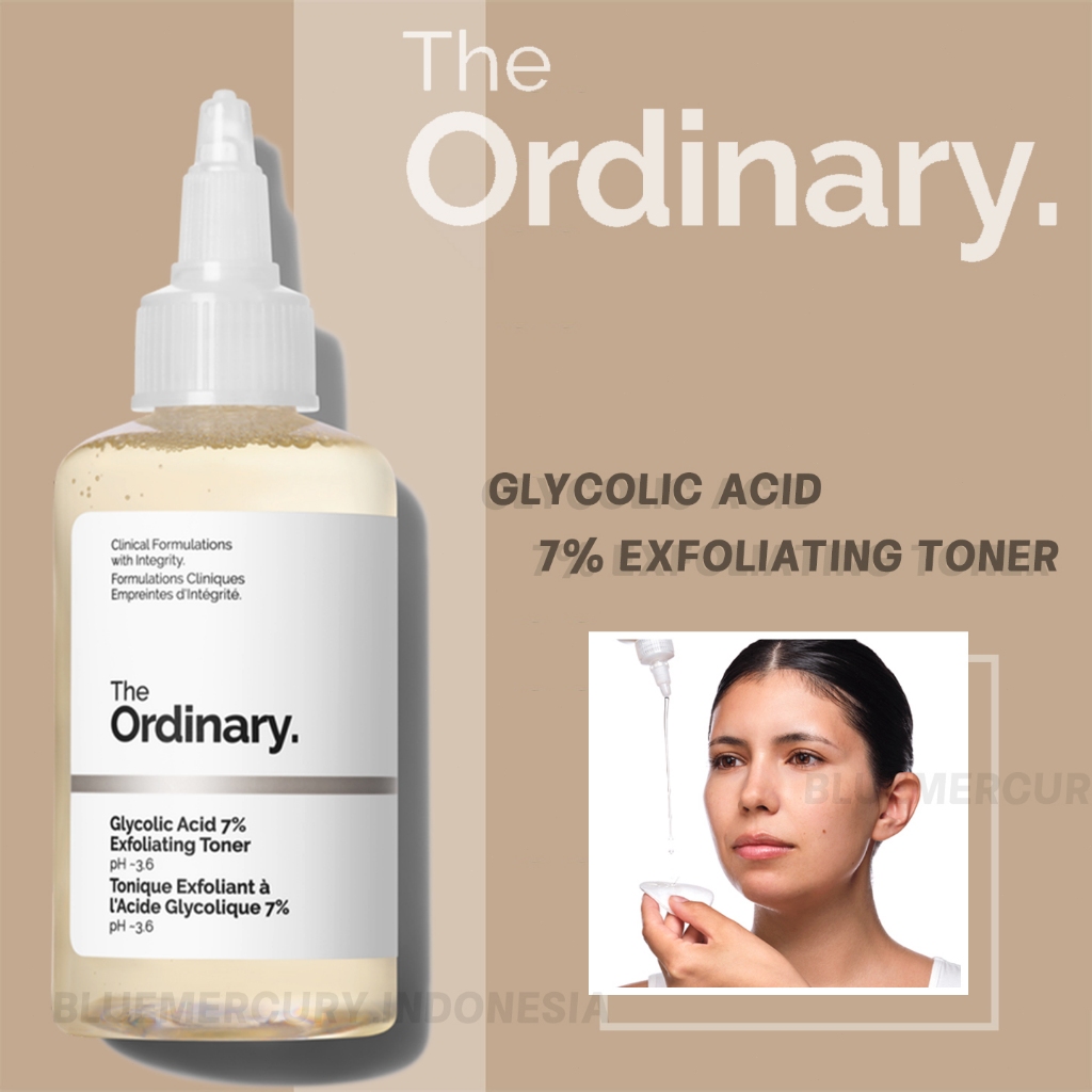 Jual The Ordinary Glycolic Acid 7% Tonic Solution 240ml | Shopee Indonesia