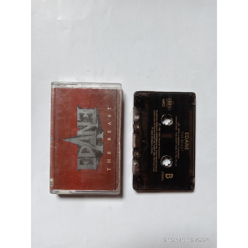 Jual Kaset Pita Edane The Beast / Kaset Pita Lagu Rock Edane | Shopee ...