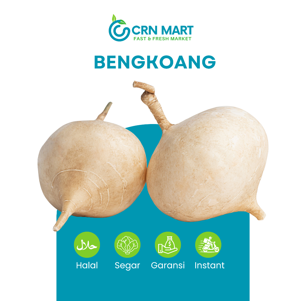 Jual CRN MART - Bengkoang Segar/Buah-buahan Segar/Bengkoang Fresh 1 kg ...