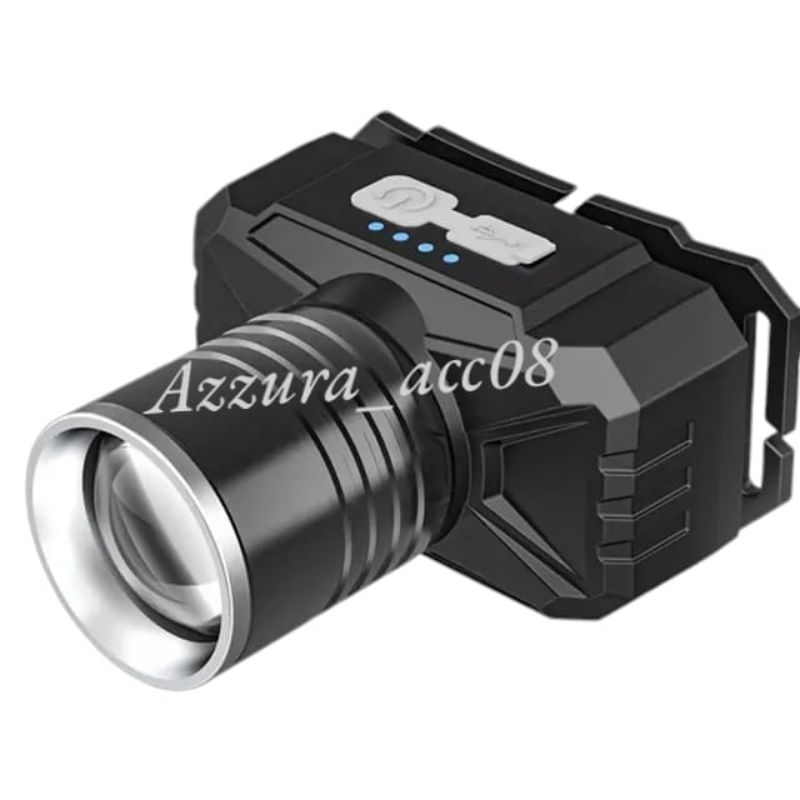 Jual SENTER KEPALA LED KX-306 ZOMM JARAK JAUH SUPER TERANG - CHARGE TIPE C WATERPROOF | Shopee ...