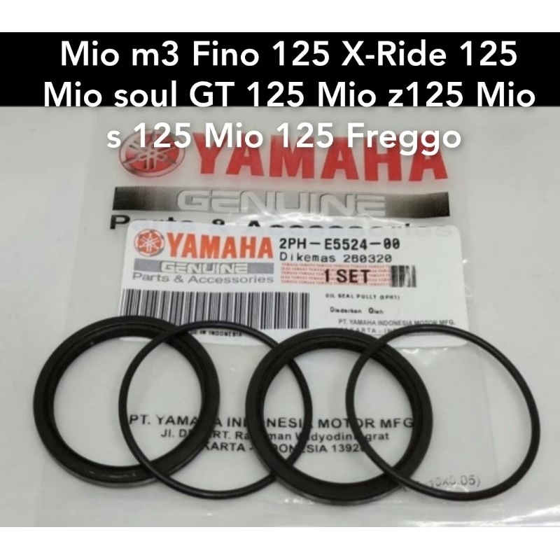 Jual Seal sil pully set 2PH Yamaha Mio m3 Mio z125 Mio s125 Mio 125 Fino 125 X-Ride 125 Freggo ...