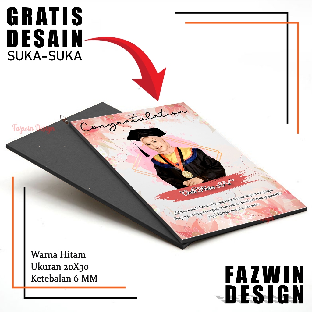 Jual Custom Foto Premium Bingkai Duco Hitam | Shopee Indonesia