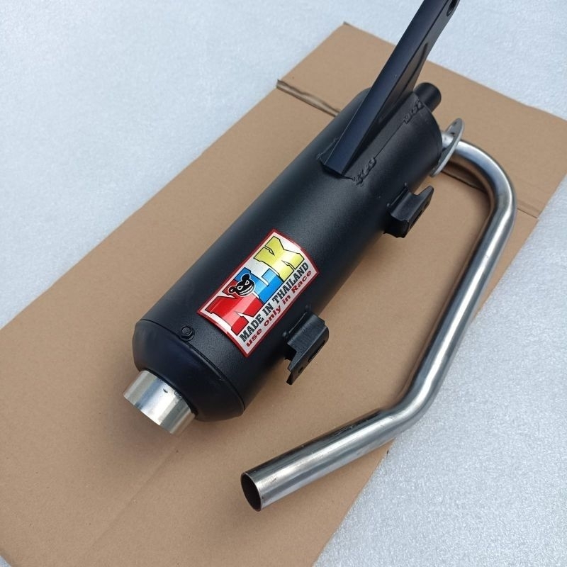 Jual Muffler Pipe 28mm Mio i 125/Mio Gear/Mio soul i 125 pipe v4 1set ...