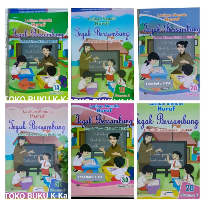 Jual BUKU TEGAK BERSAMBUNG SD/MI ARYA DUTA | Shopee Indonesia