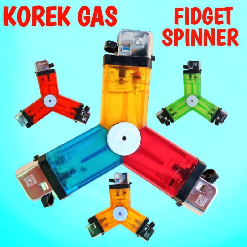 Jual KOREK GAS FIDGET SPINNER KOREK UNIK KEKINIAN DAPAT DI MAINKAN ...