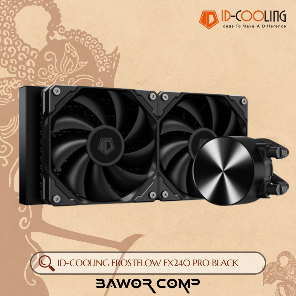 Jual ID-COOLING Frostflow FX240 PRO Black 240mm | AIO Liquid Water ...