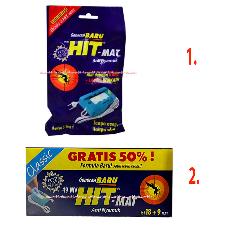 Jual Hit-Mat Anti Nyamuk Alat Obat Nyamuk Elektrik Hit Matt Listrik ...