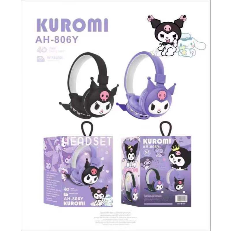 Jual Headphone 3D Bando Kuromi Wireless Bluetooth Stereo Dj Disney ...