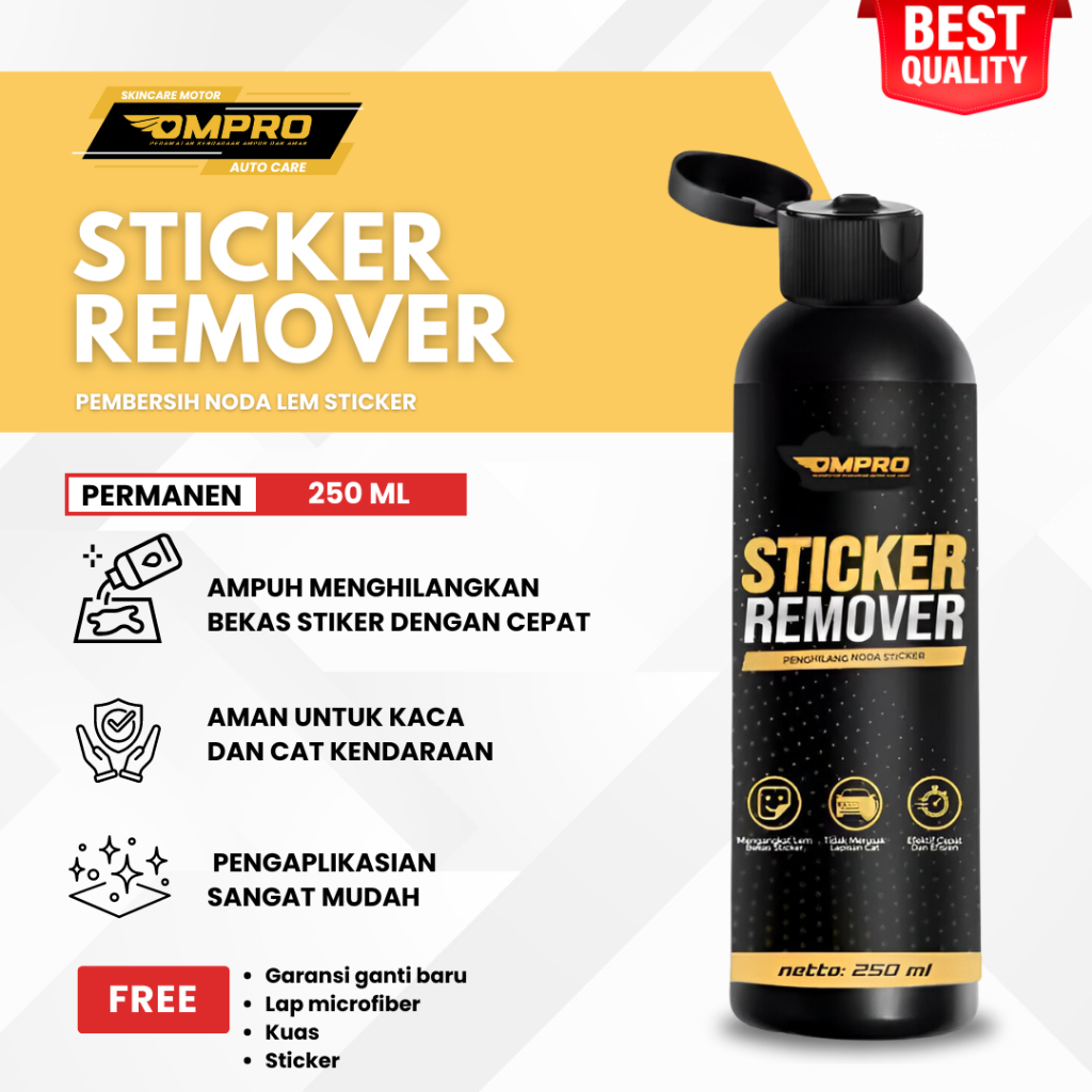 Jual Stiker Remover Sticker Remover Penghilang Lem Bekas Stiker Motor ...
