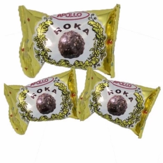 Jual APOLLO ROKA WAFER BALL 6 GR COKLAT BOLA ROKA MALAYSIA SATUAN ...