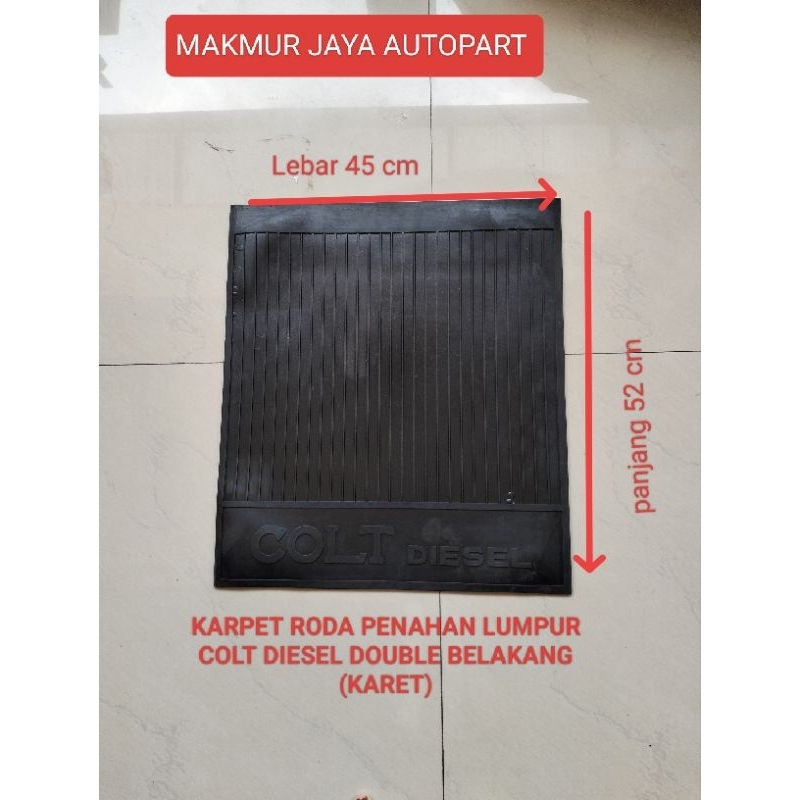 Jual KARPET RODA PENAHAN LUMPUR PELINDUNG CIPRATAN MOBIL COLT DIESEL,PS 100,PS 125,PS CANTER ...
