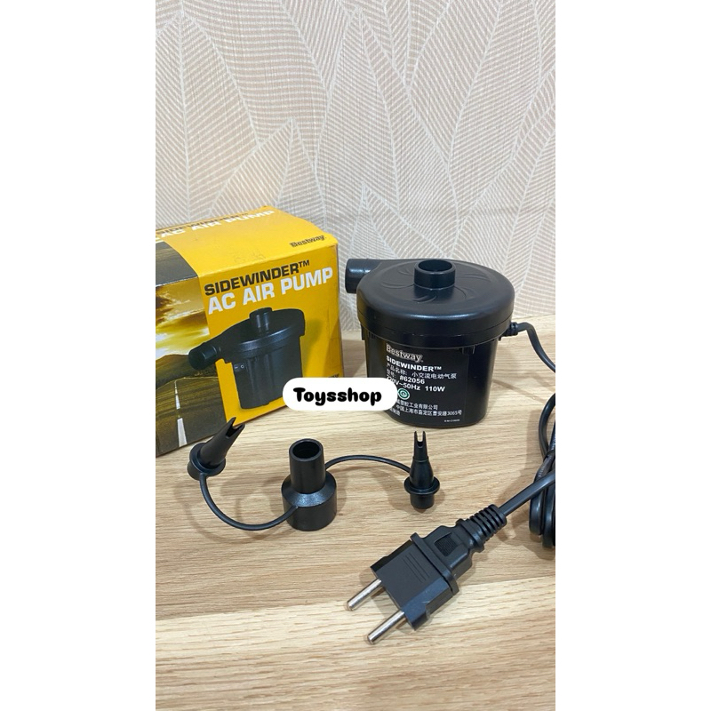 Jual POMPA ANGIN LISTRIK BESTWAY KODE 62056 / POMPA LISTRIK 62139 | Shopee Indonesia