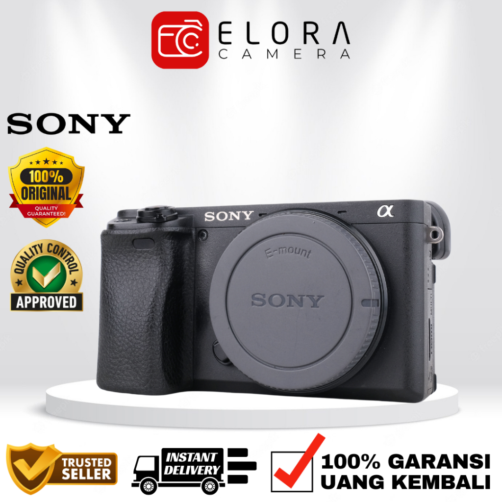 Jual Sony Alpha A6400 Body only / Kamera Mirrorless Sony Alpha A 6400 BO / Sony A6400 A 6400 ...
