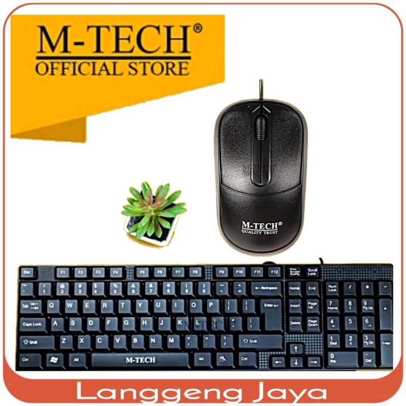 Jual Keyboard usb. M-TECH paket mouse+mousped | Shopee Indonesia