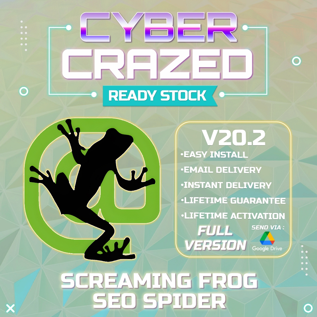 Jual (Win/Mac) Screaming Frog SEO Spider 2024 20.2 Full Version (Versi ...