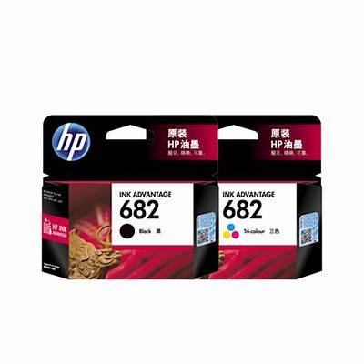 Jual Tinta Cartridge HP 682 color dan black Original Ink advantage |hp ...