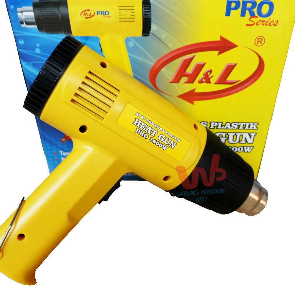 Jual Mesin Pemanas Listrik Blower / Heat Gun HL 1500W / Hotgun Pemanas Powertools Batam | Shopee ...