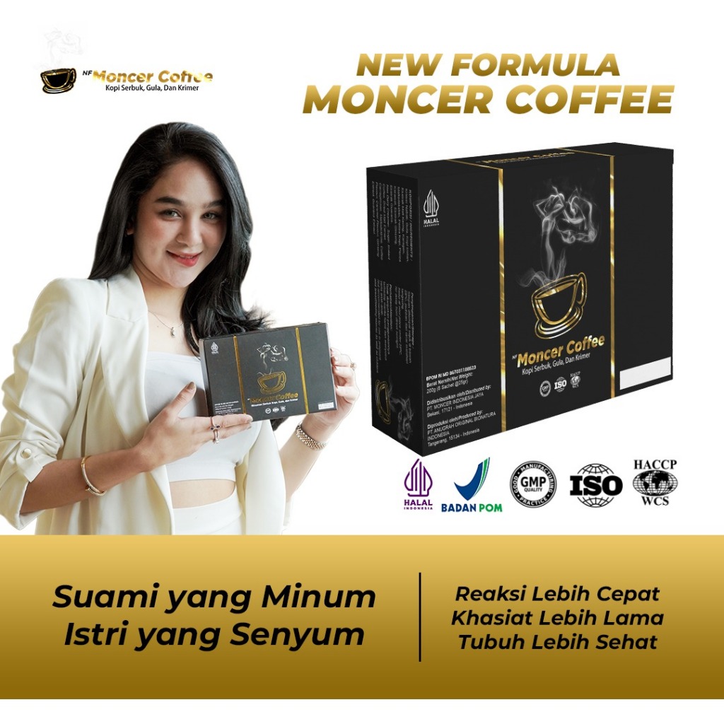 Jual NFMoncer Coffee Kopi New Formula Original | 1 Kemasan 1 Box ...