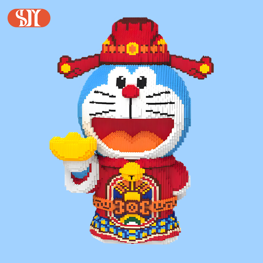 Jual Nano Block Bricks Doraemon Fortune God Big 10781pcs Karakter ...