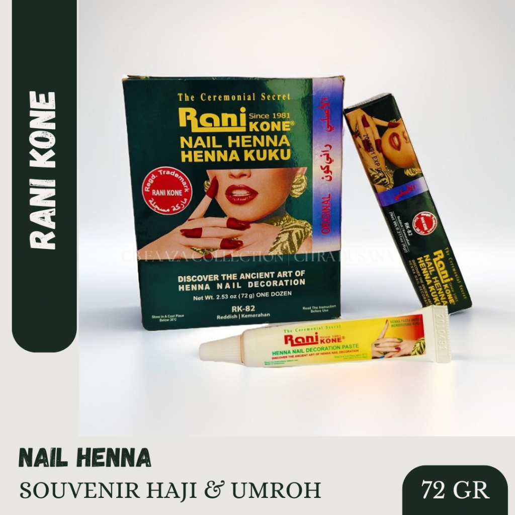 Jual Henna Kuku Pasta | Henna Rani kone | Mahendi | Pengantin | Shopee ...