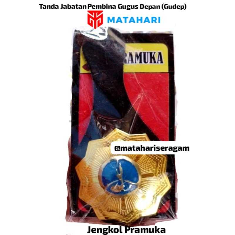 Jual Matahari Seragam / Tanda Jabatan Pramuka / Jengkol Pramuka / Pembina Gudep / Mabigus ...
