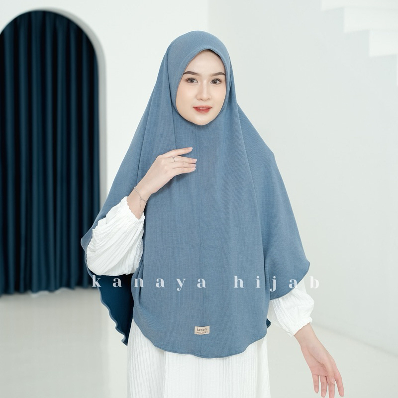 Jual Kanaya Bergo Knit XL Jumbo Part 2 Warna Baru Bahan Baru | Shopee ...