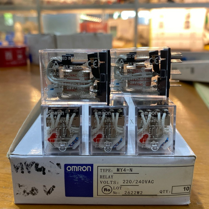 Jual Relay Omron MY4-N 220V Original | Shopee Indonesia