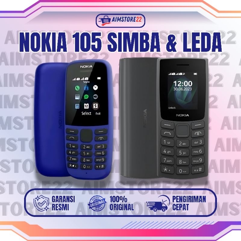 Jual NOKIA 105 2022 SIMBA & 2023 LEDA | Shopee Indonesia