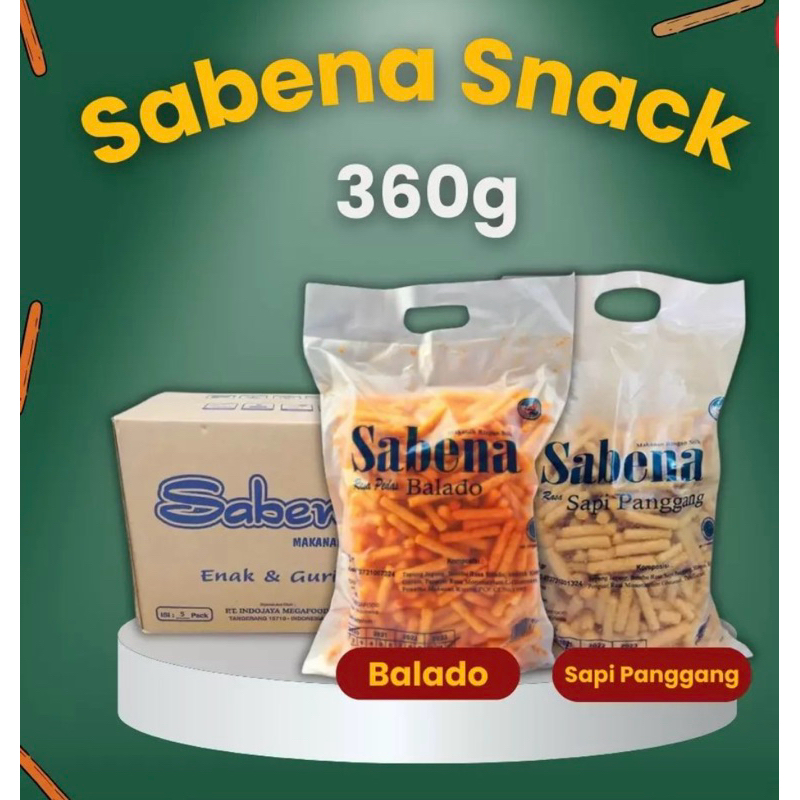 Jual Sabena Snack Stick Stik Kemasan Bag Jumbo Cemilan All Varian Rasa ...