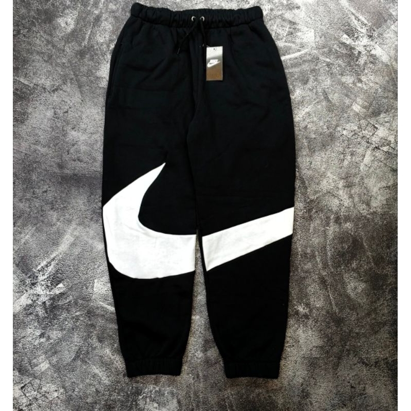 Jual CELANA JOGER NIKE LOGO BIG SWOOSH HITAM AUTHENTIC PREMIUM QUALITY ...