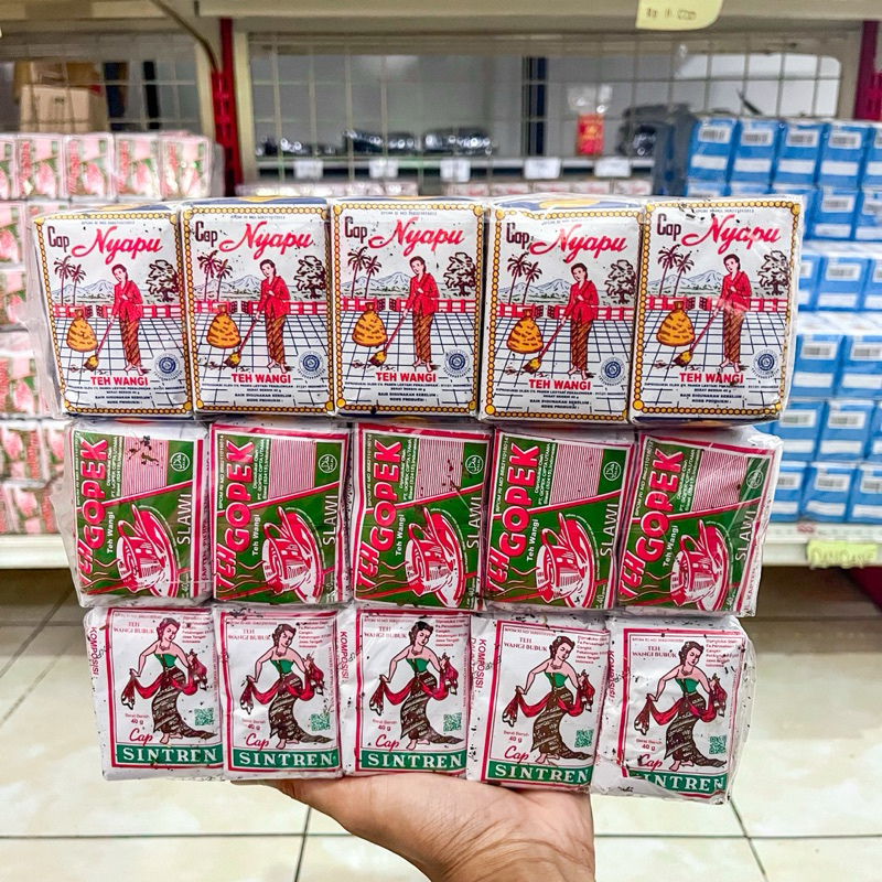 Jual Teh Racikan Solo 1 Paket 3 Slop (30 Pcs) Gopek Nyapu Sintren ...