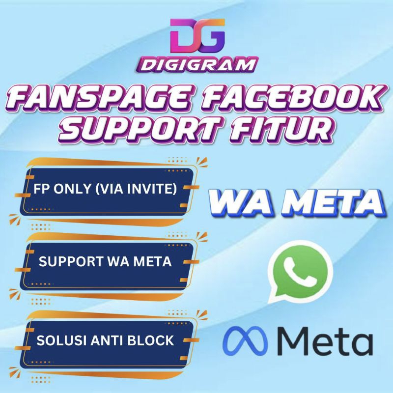 Jual Fanspage MASTER | FP Wa Meta Facebook Untuk BLAST | Shopee Indonesia