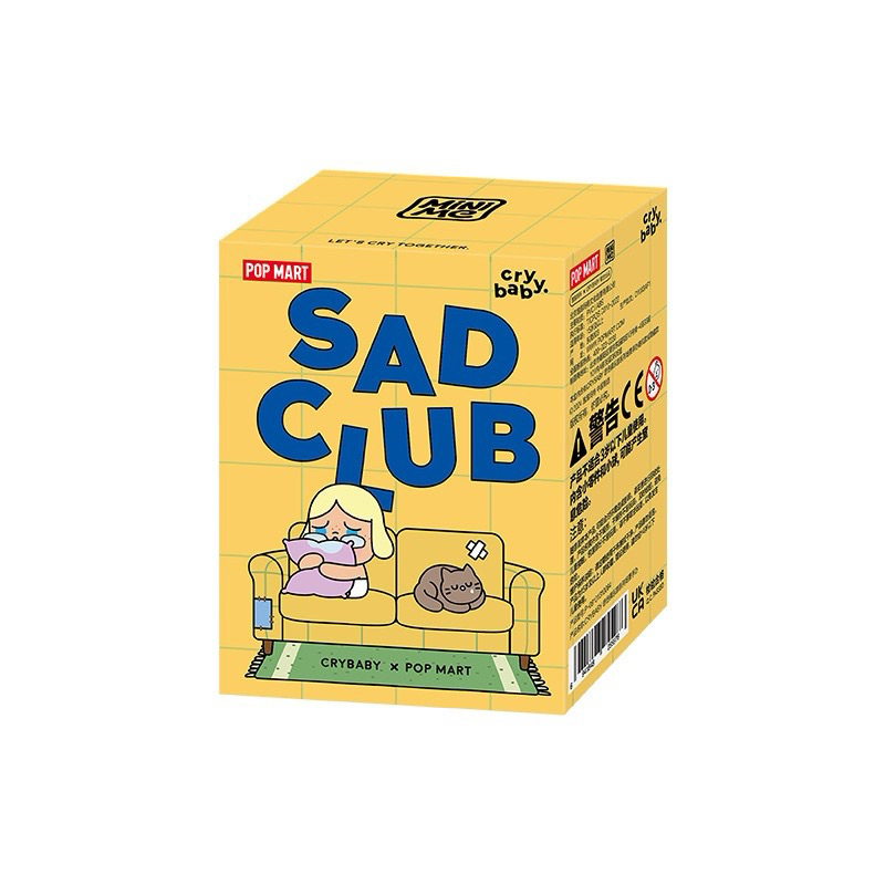 Jual READY STOCK POP MART CRYBABY Sad Club Series Scene Sets Blind Box ...