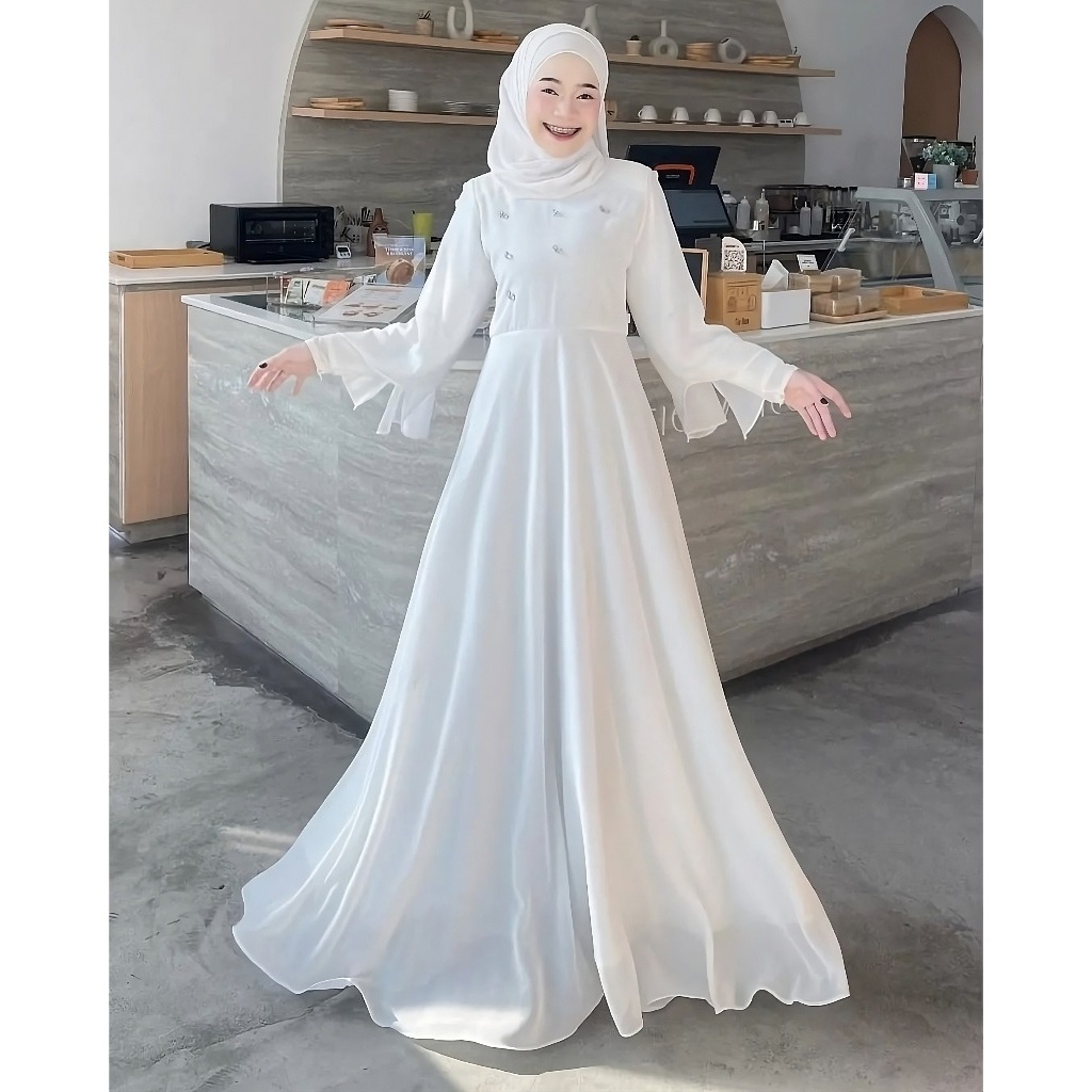Jual GAMIS CERUTY BABYDOLL PREMIUM NADYA DRESS GAMIS JUMBO LD 120 GAMIS ...