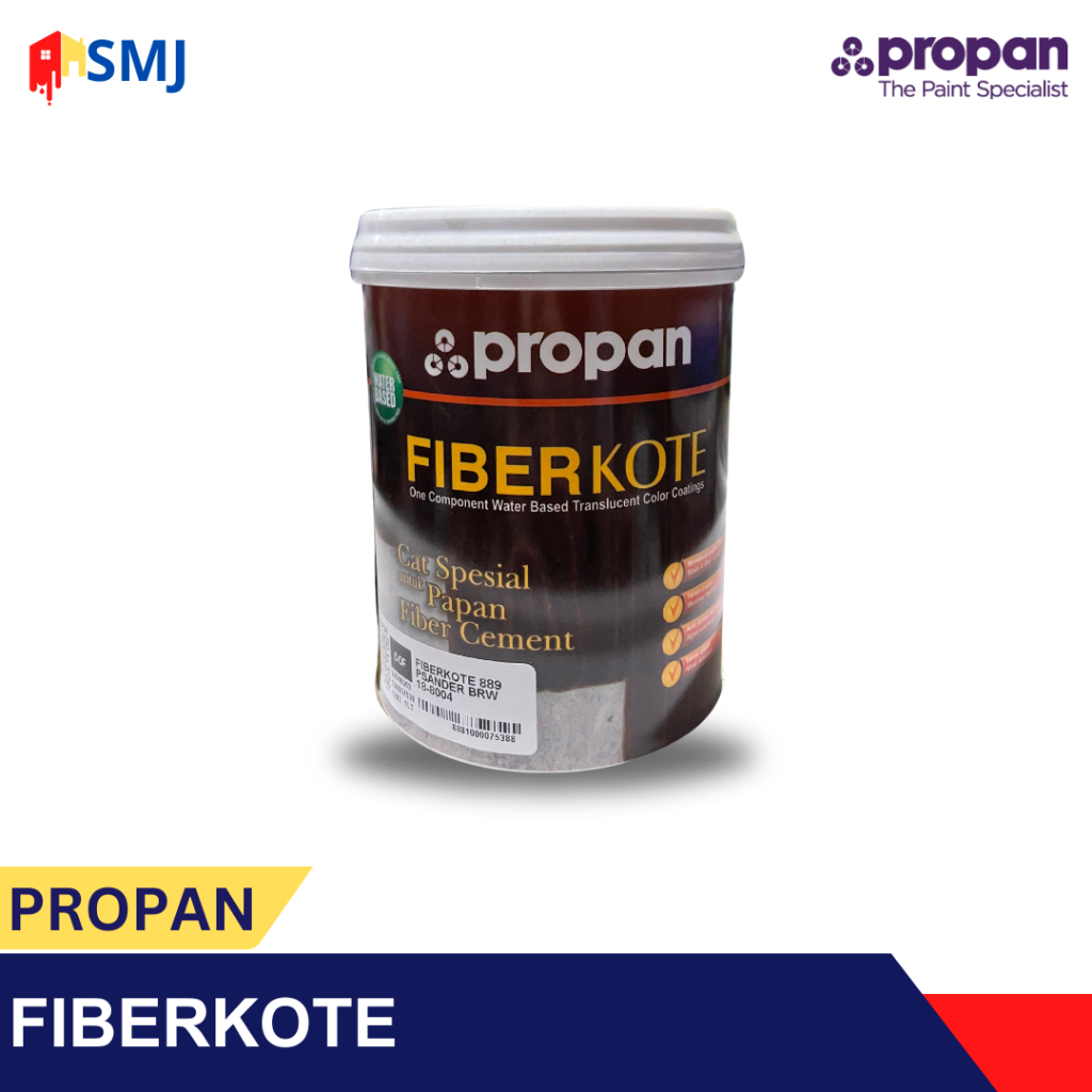 Jual Propan Fiberkote - Cat Special Untuk Papan Fiber Cement | Shopee ...