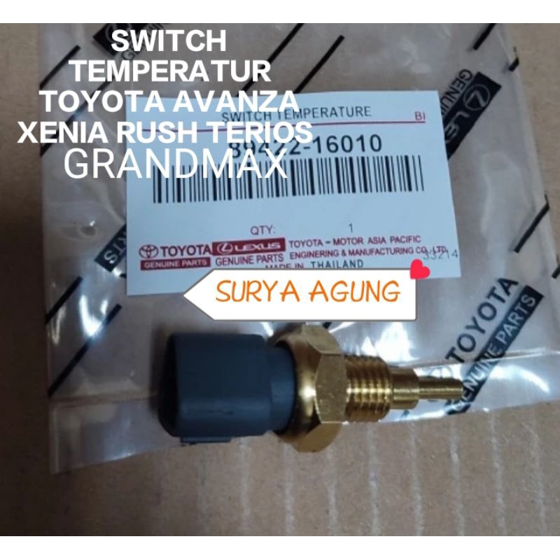 Jual SWITCH TEMPERATUR / SENSOR PANAS ECT TOYOTA AVANZA / XENIA / RUSH ...