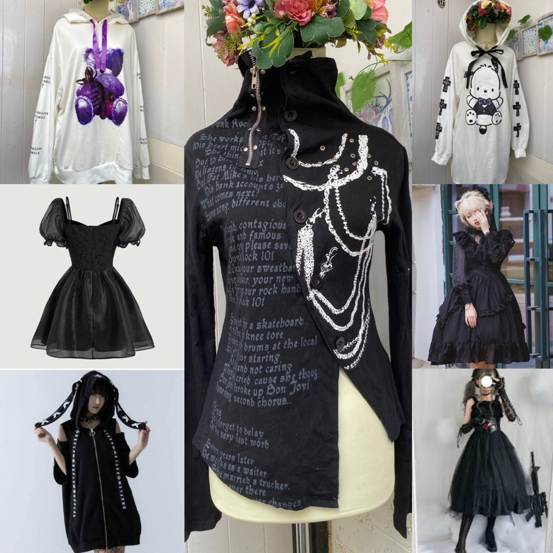 Jual gothic lolita , punk , vkei , grunge , y2k , acubi etc vol 02 ...