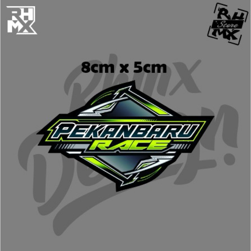 Jual sticker PEKANBARU RACE racing pack motor viral terbaru stiker vinyl stiker PKU RACE list ...